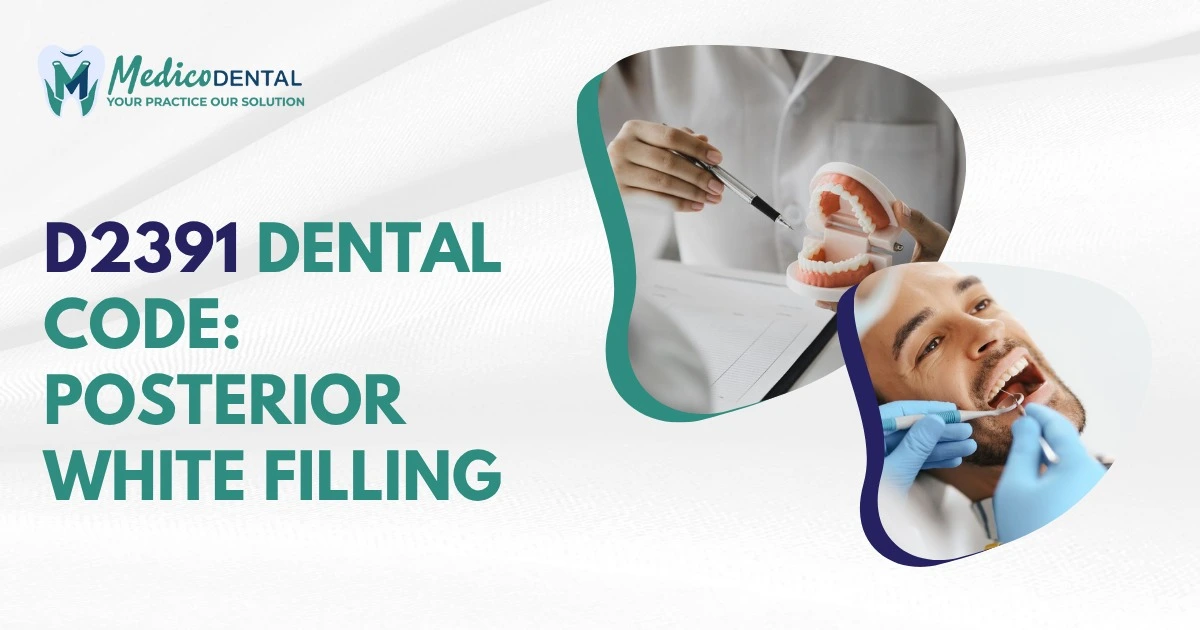 D2391 Dental Code: Posterior White Filling